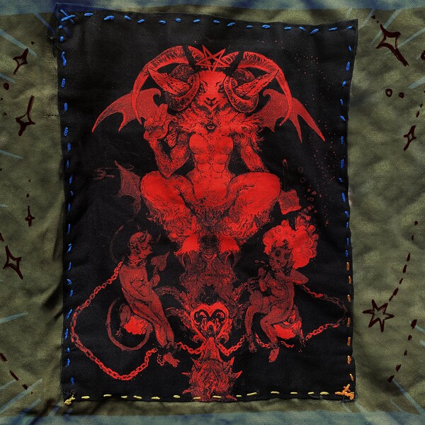 Red Devil Patch - Etsy