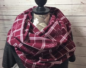 Maroon scarf | Etsy