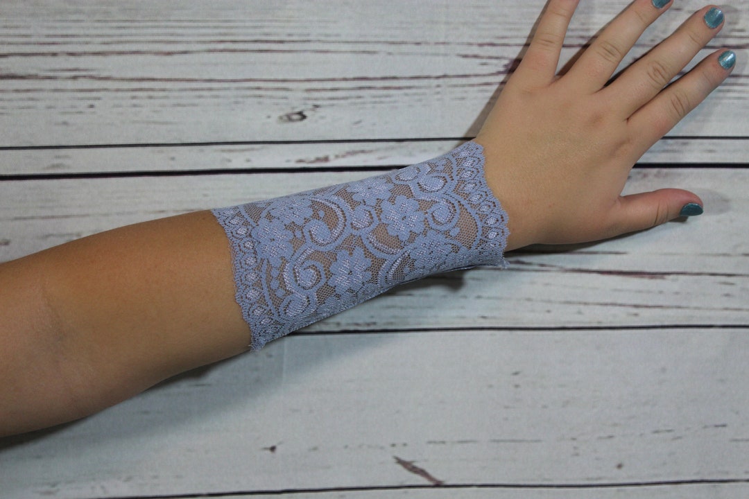 Blue Lace Cuffs, Little Blue, Lace Cuffs, Tattoo Cover Ups, Tattoo ...