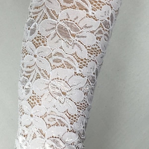 White Arm Sleeve, Black Lace Cuff, Wrist Cuff, Boho Accessories, Tattoo ...