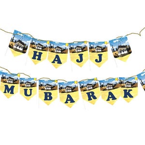 Custom Listing: HADZ MUBAREK Banner Kaaba DIY Decoration. - Etsy