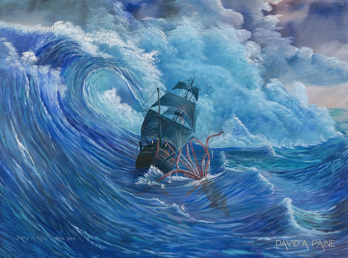 Denizen From the Deep - Etsy