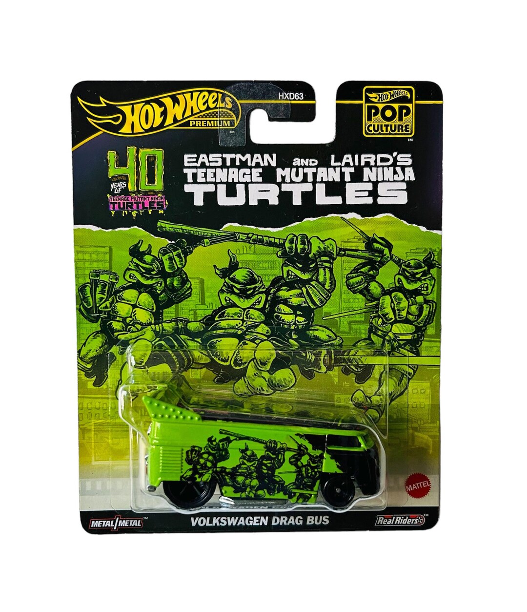 Volkswagen Drag Bus Eastman and Laird's Teenage Mutant Ninja Turtles ...