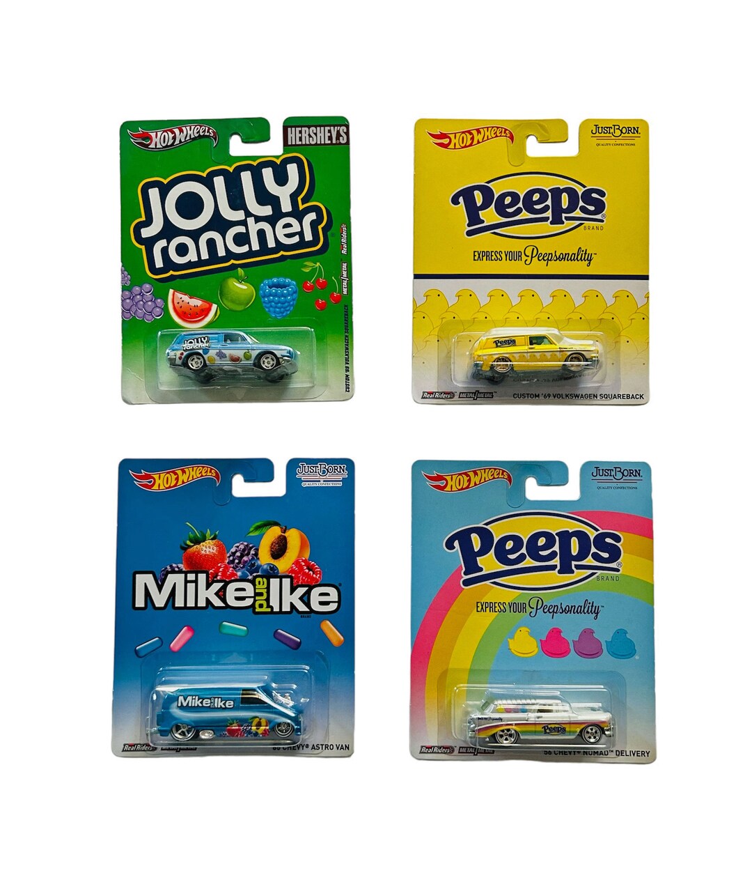 American Sweets Candies Confectionery Set X 4 Hot Wheels - Etsy Australia