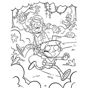 El Libro Para Colorear Del Apocalípsis - Post Apocalyptic Colouring ...