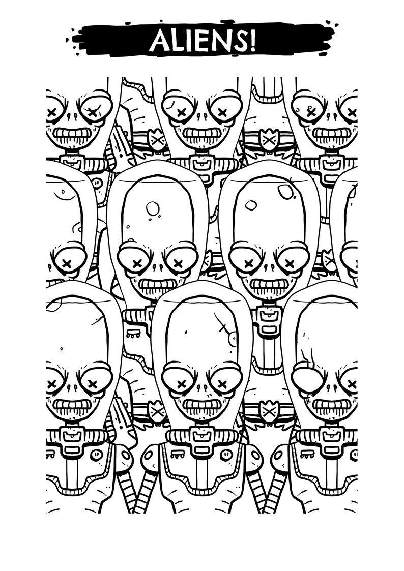 El Libro Para Colorear Del Apocalípsis Post Apocalyptic Colouring Book ...