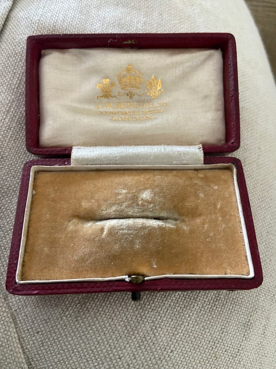 Antique Jewellery Red Brooch Box Vintage Jewelry Pin … - Gem