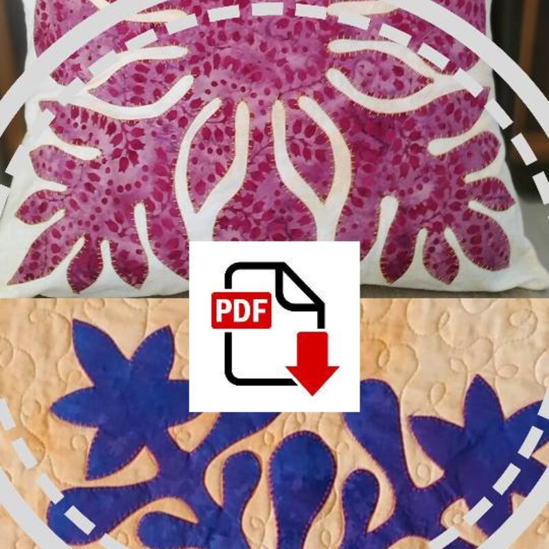 Hawaiian Quilt - Etsy