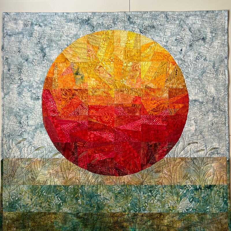 Abstract Art Quilt - Etsy