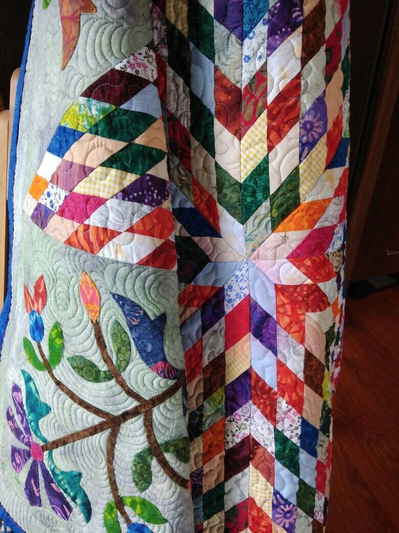 Lone Star Quilt. Quilted Wall Art. Texas Star Quilt. Patchwork | Etsy