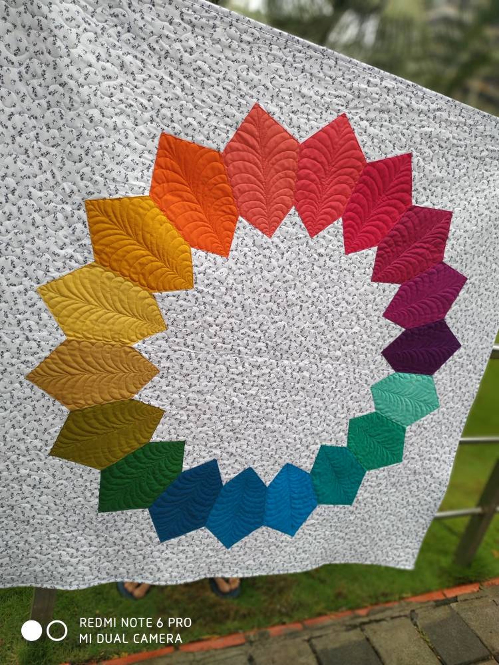 Modern Throw. Ombre Quilt. Colorful Quilt. Lap Quilt. Color - Etsy