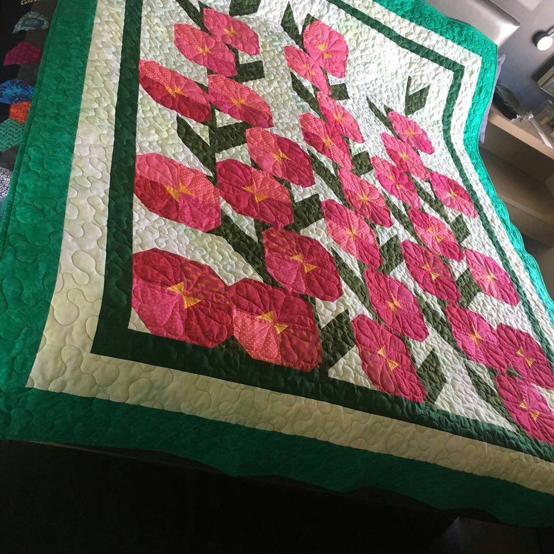 Flower Garden Quilt - Etsy