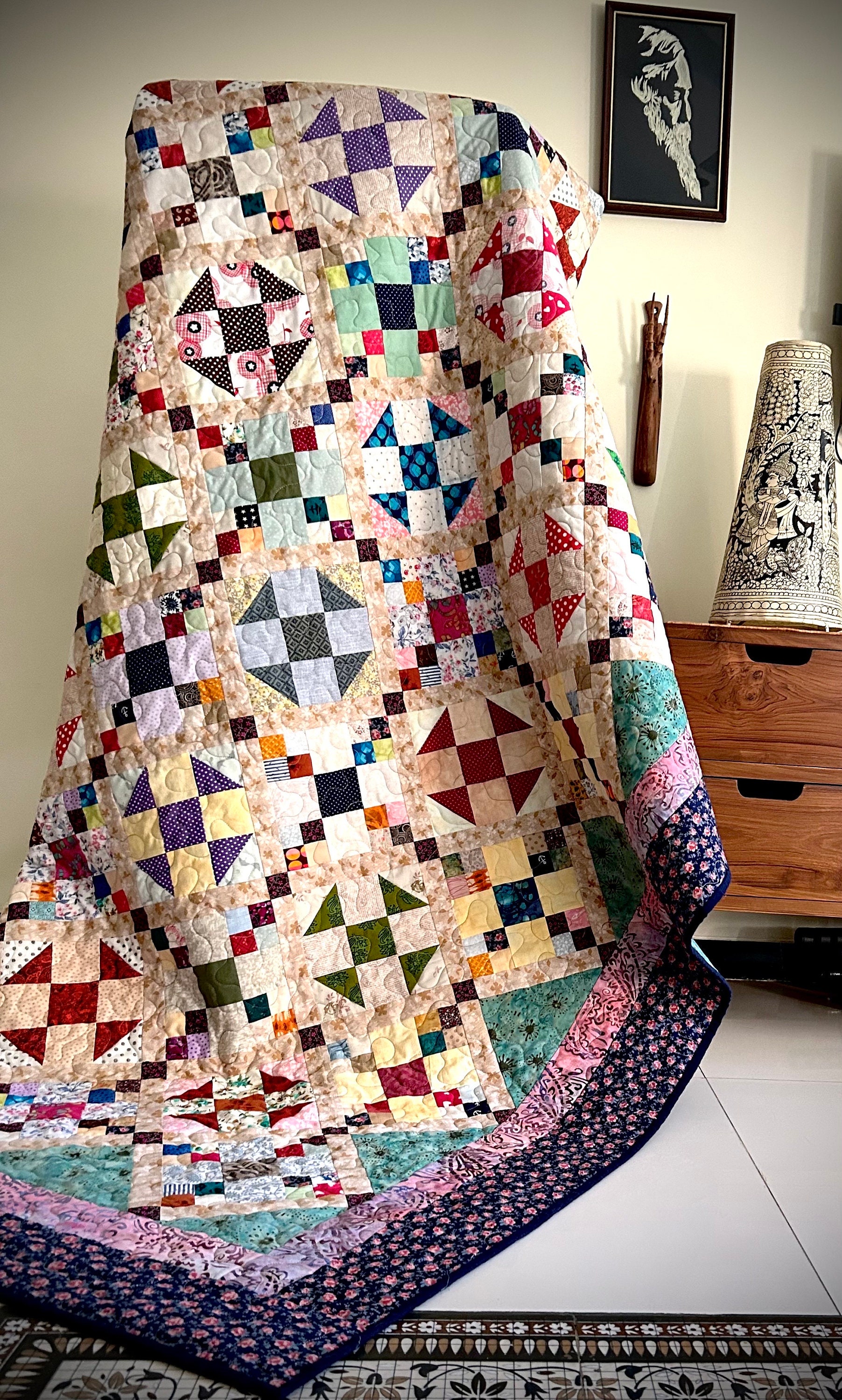 Gateway Scrappy Quilt Pattern, Digital Downloadable Quilt Pattern ...