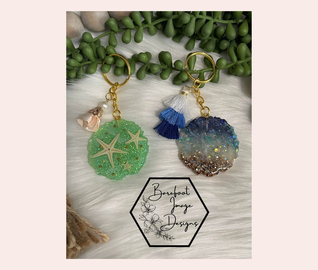 Carry the Waves: Ready-to-ship and Super Cute Beach Key Chains for Your ...