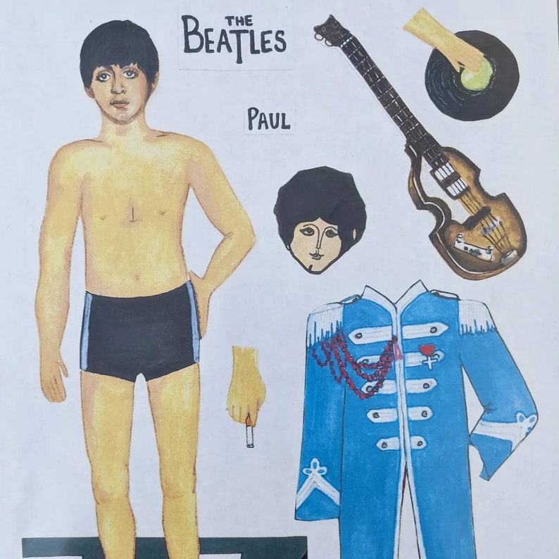 Paul Mccartney Dress Able Magnet - Etsy