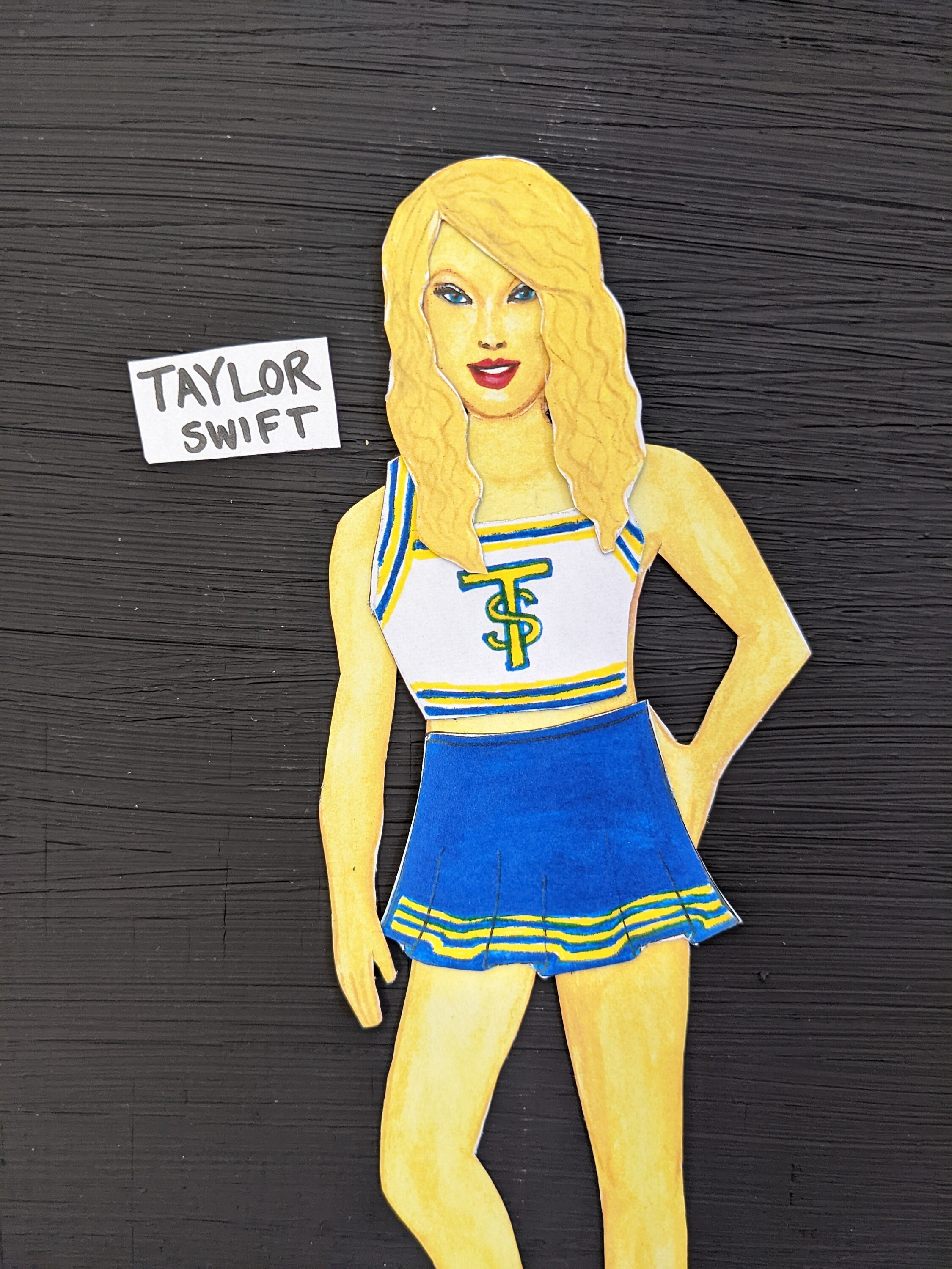 Taylor Swift paper Doll Magnet - Etsy