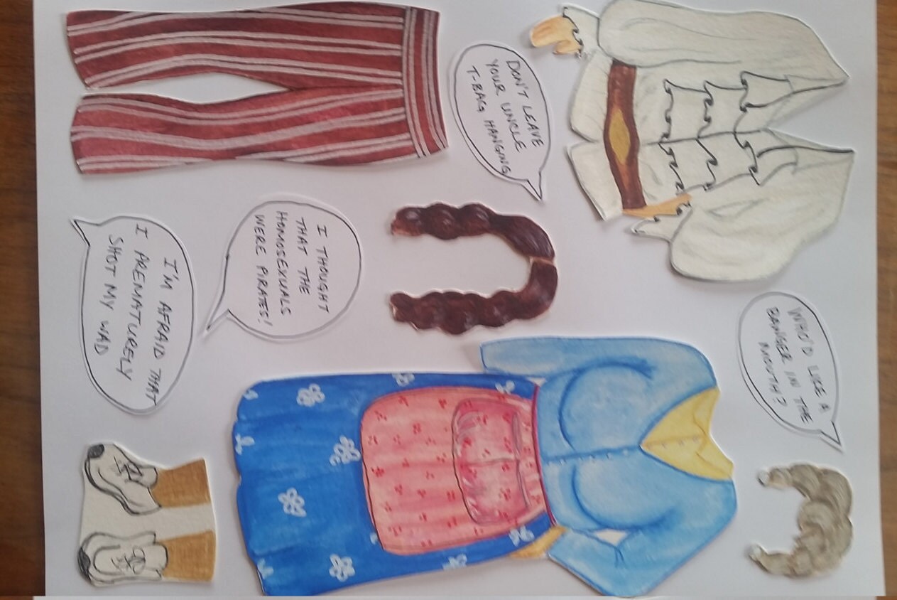 Tobias Funke "paper Doll" Magnet - Etsy