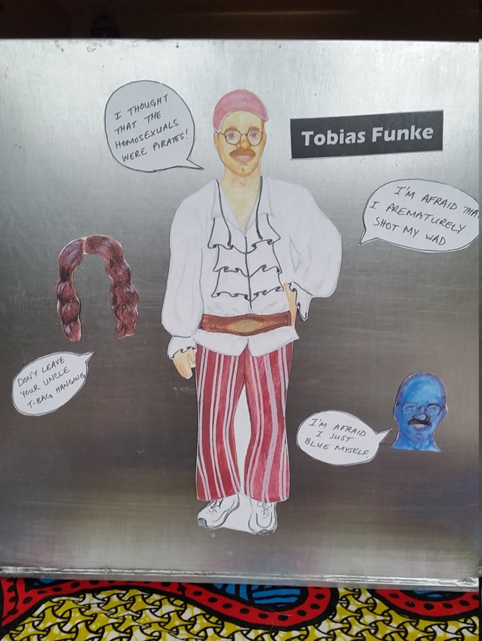 Tobias Funke "paper Doll" Magnet - Etsy