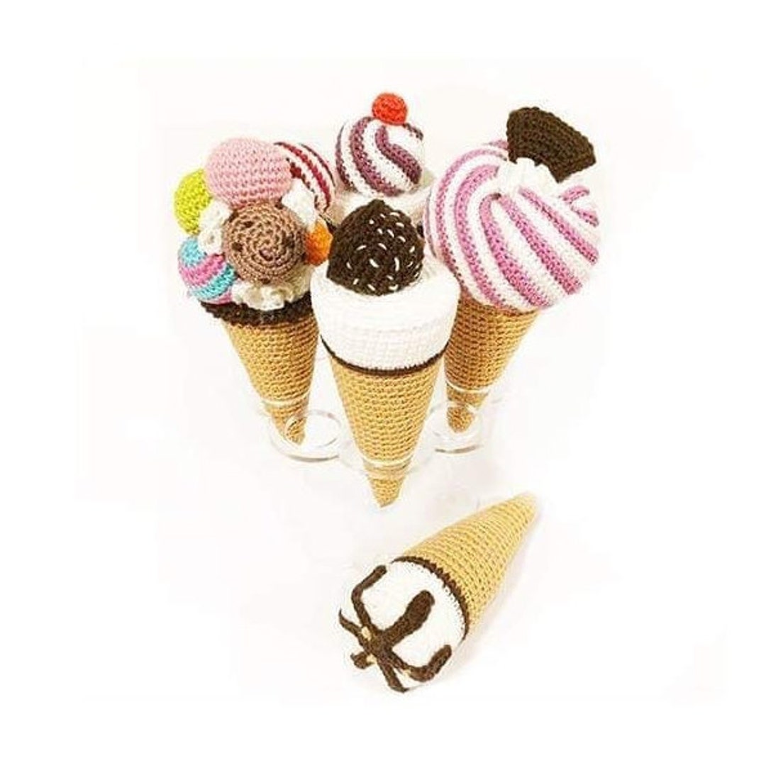 Hæklede Isvafler .. Dansk Opskrift - Etsy