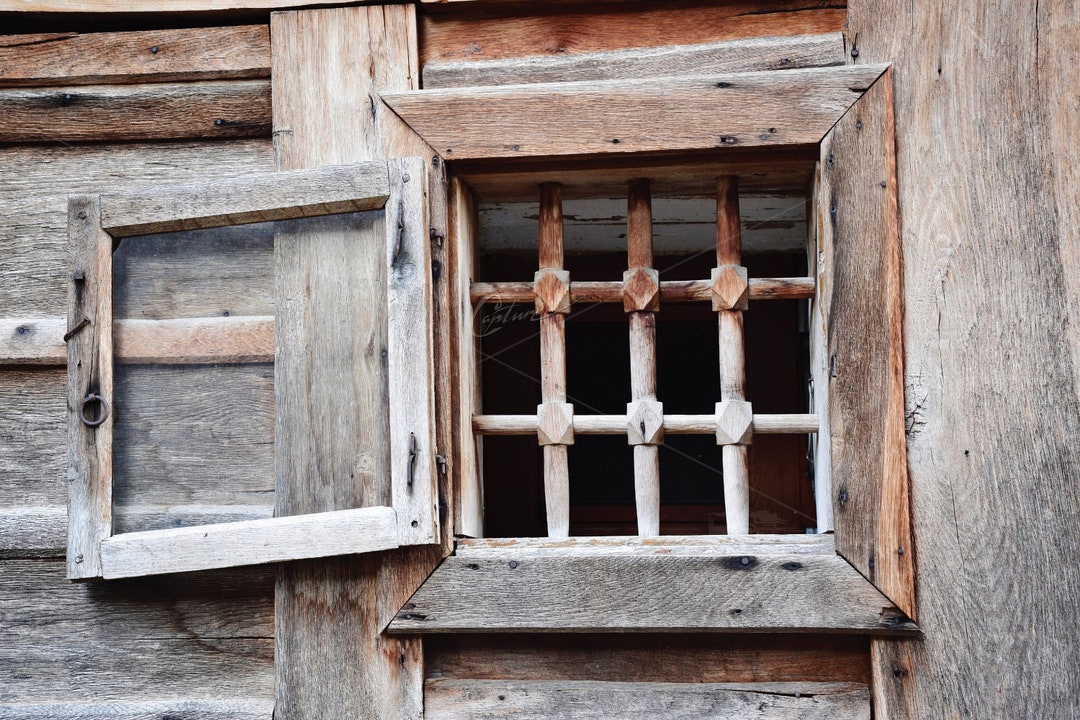 WOOD WINDOW, Photography /0233/, 8 JPG Files Instant Download ...