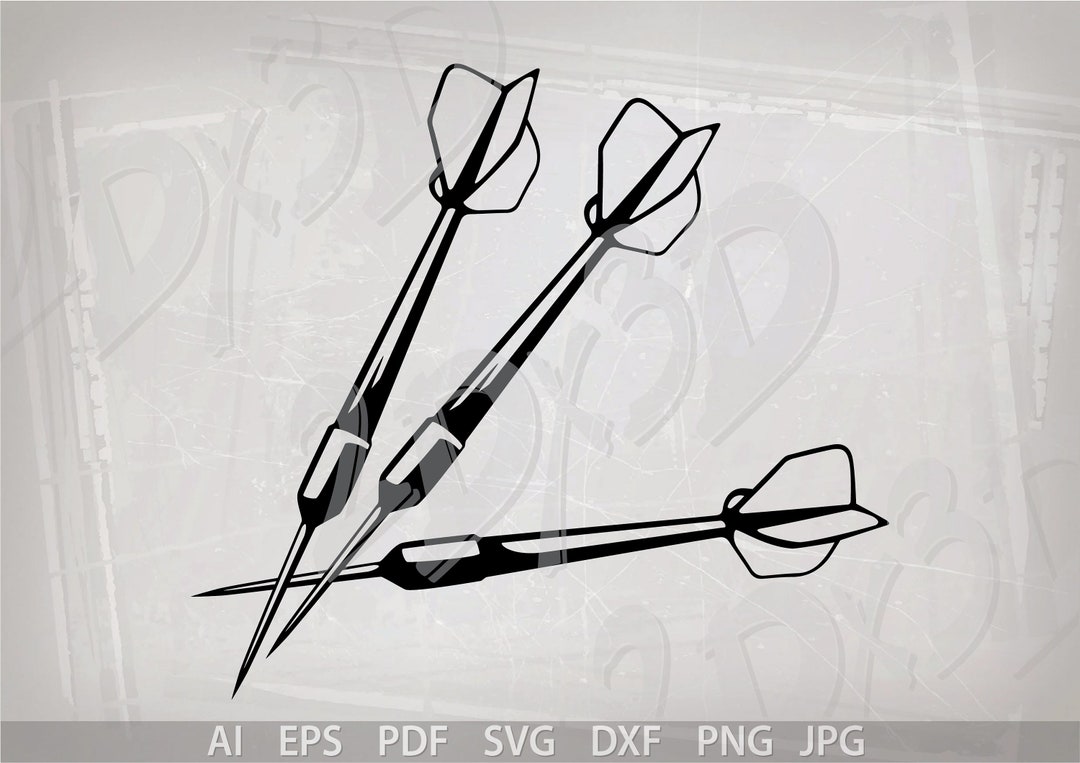 Vector DARTS, SVG, Ai, Eps, Png, Pdf, Jpg Download, Digital Image ...