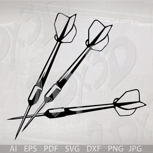 Vector DARTS, SVG, Ai, Eps, Png, Pdf, Jpg Download, Digital Image ...