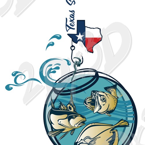 Vector RED FISH AI Eps Pdf Png Svg Dxf Jpg Image - Etsy