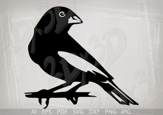 Vector BIRD Lark Bunting Svg Ai Eps Pdf Dxf Png Jpg Download - Etsy