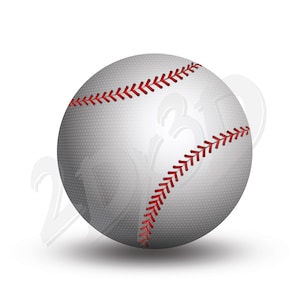 Vector BASEBALL /just for Print/, Download, Digital Graphical Image, AI ...