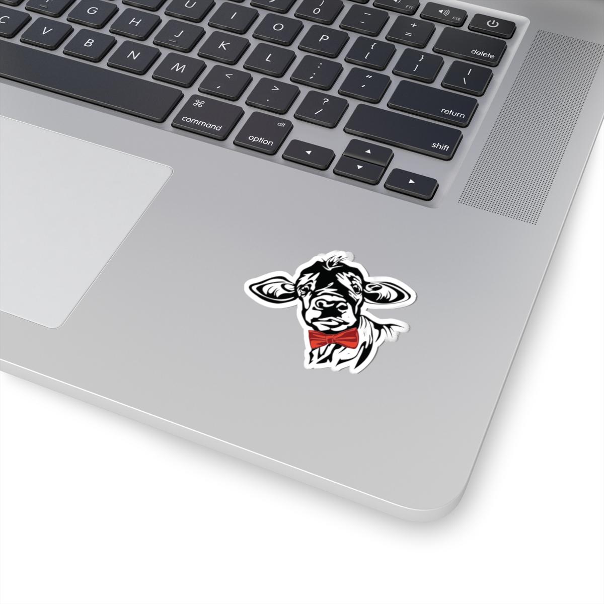 Cute Cow-cut Stickers - Adorable Floral Sticker, Animal Decor, Funny ...