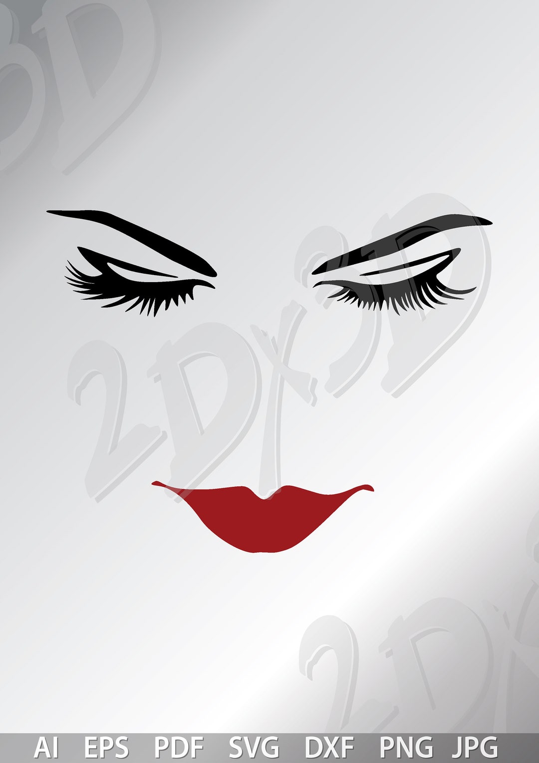 Vector FACE, Two Colors, Ai, Eps, Pdf, Svg, Pdf, Jpg Download Files ...