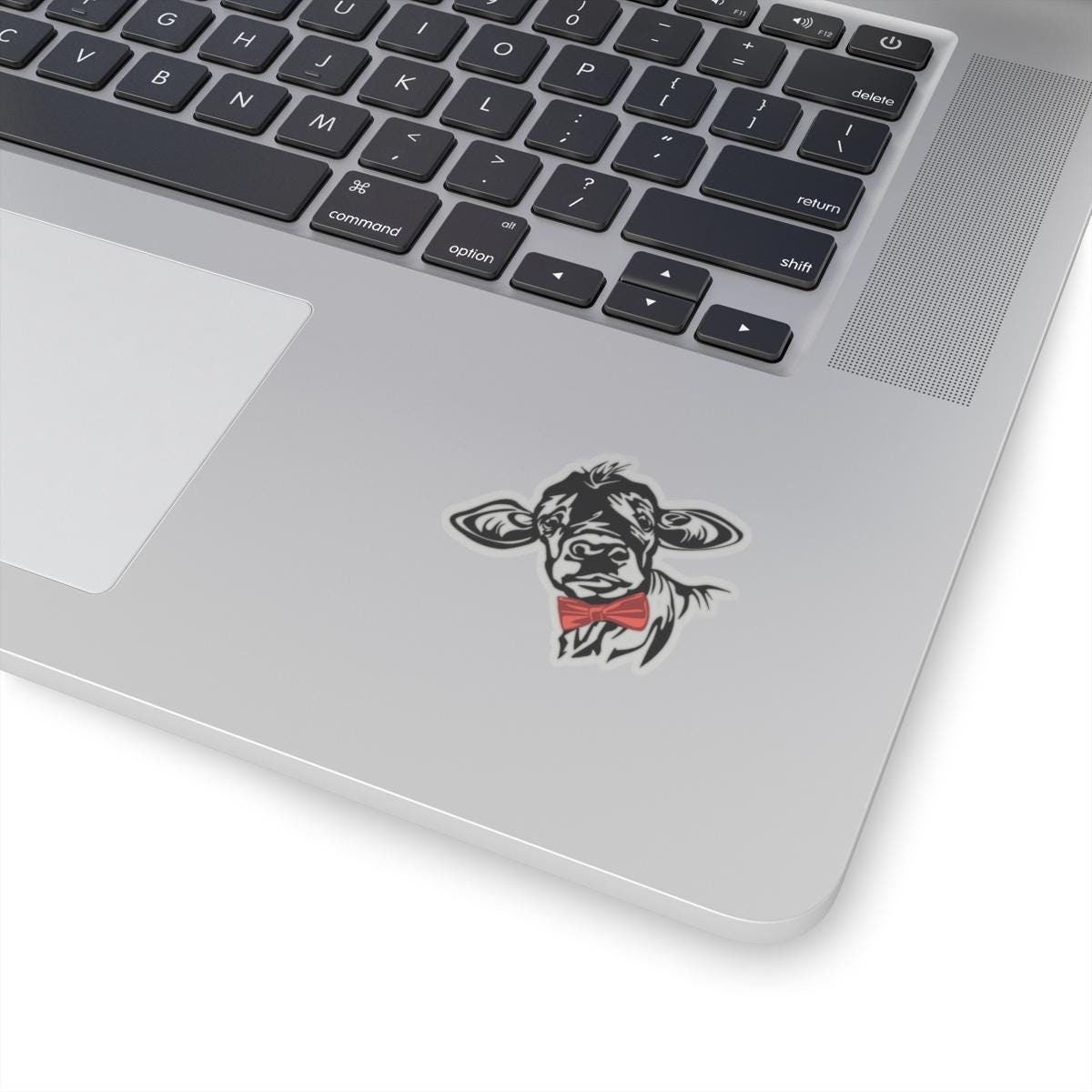 Cute Cow-cut Stickers - Adorable Floral Sticker, Animal Decor, Funny ...