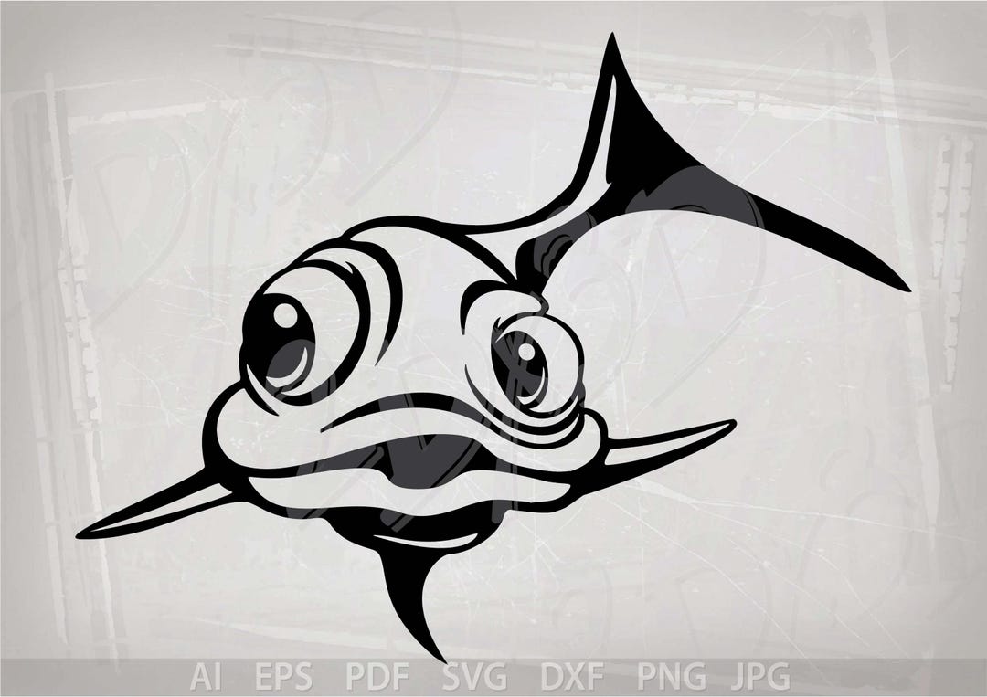 Vector FISH, Ai, Eps, Pdf, Svg, Dxf, Png, Jpg Download, Digital Image ...