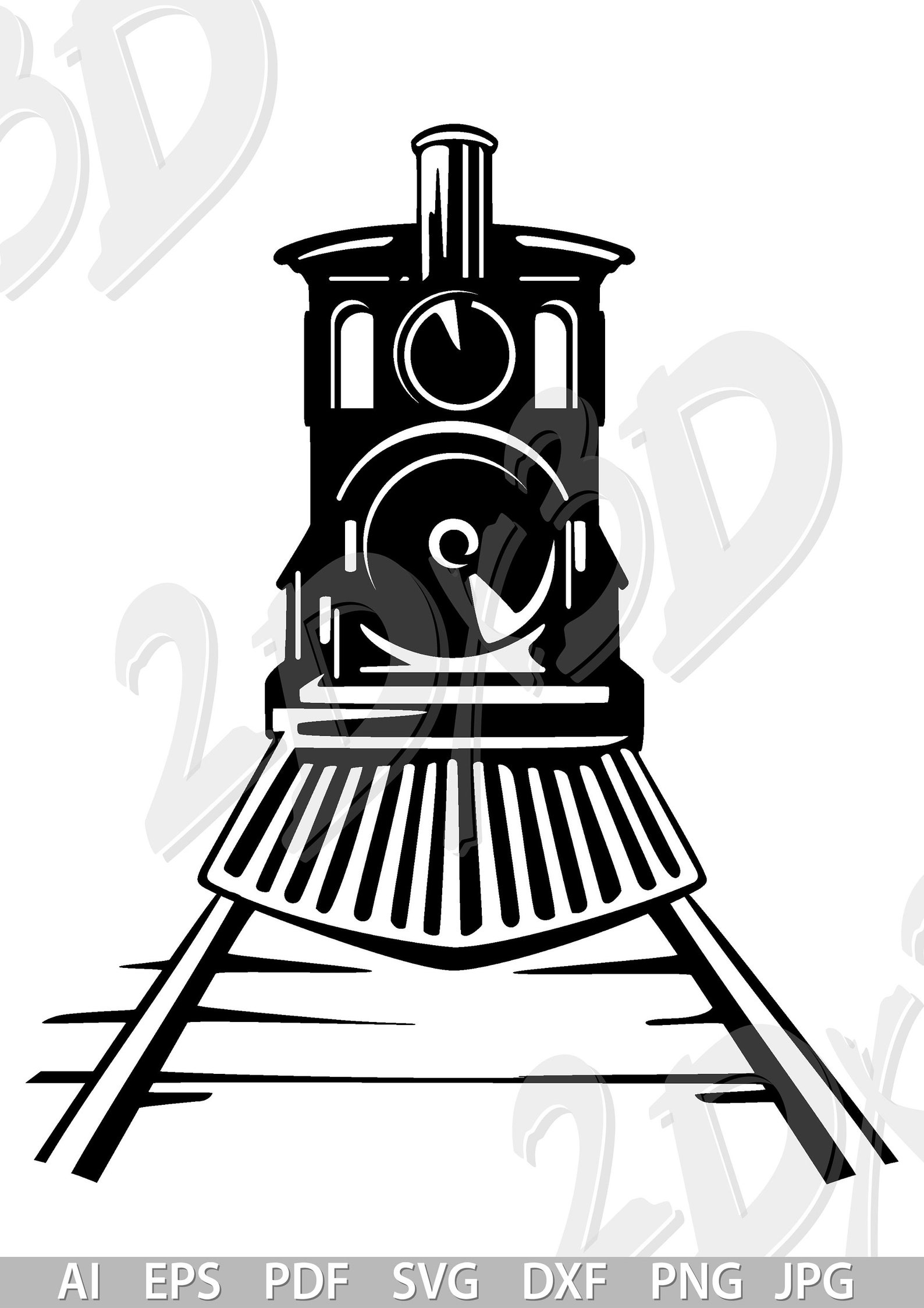 Vector TRAIN FRONT, Ai, Eps, Png, Pdf, Svg, Jpg Download Files ...