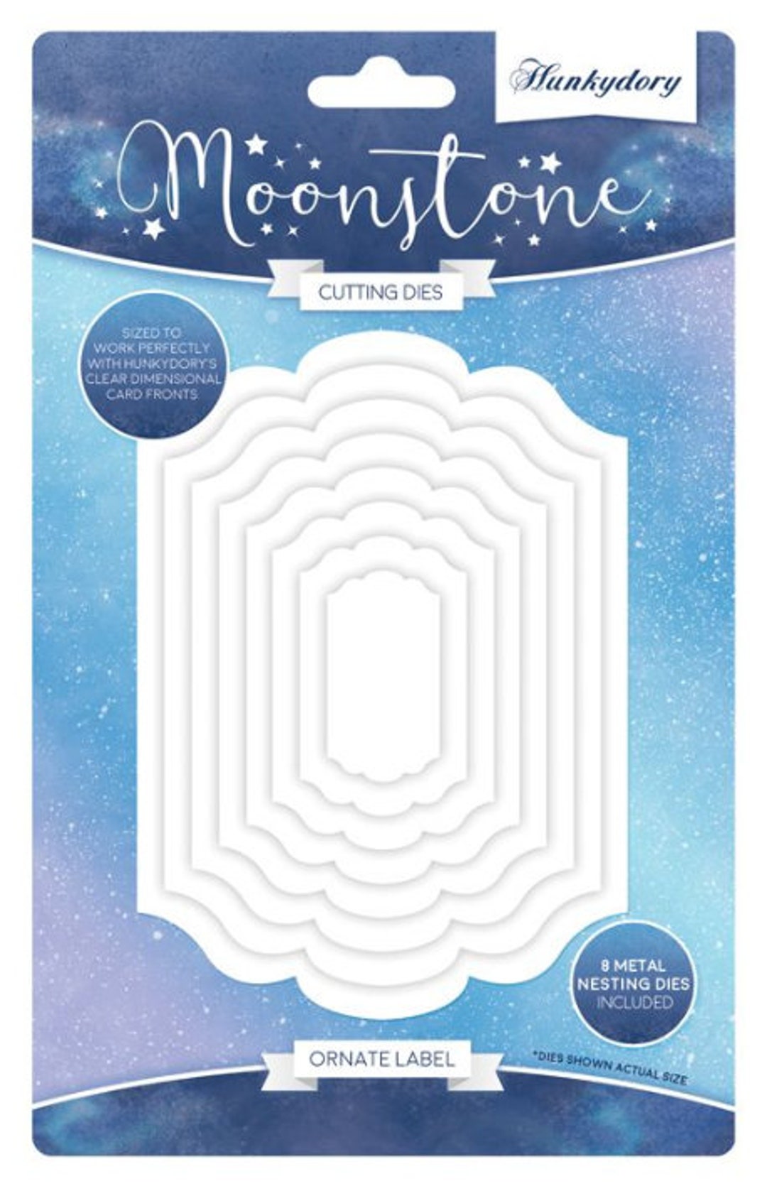 Moonstone Nesting Dies Ornate Label - Etsy