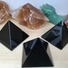 Black Obsidian Reiki Healing Crystal Pyramid Hand Polished - Etsy UK
