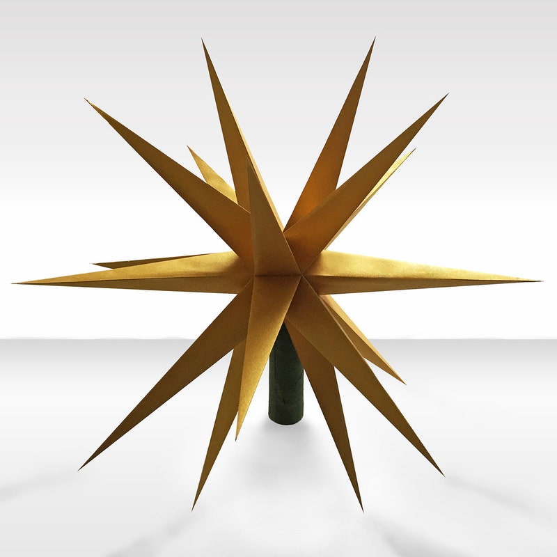 Moravian Star Tree Topper - Etsy