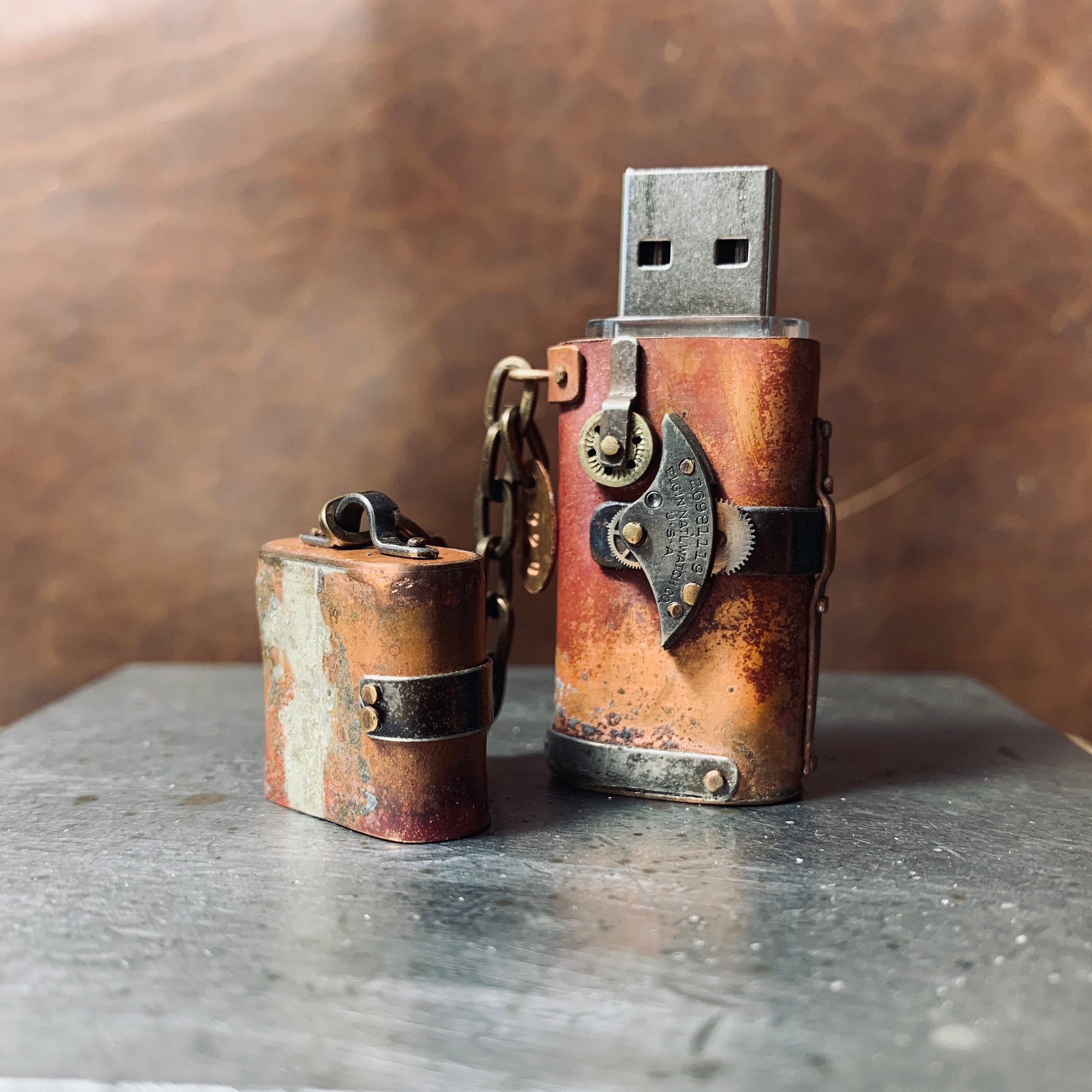 32GB Steampunk Flash Drive - Etsy