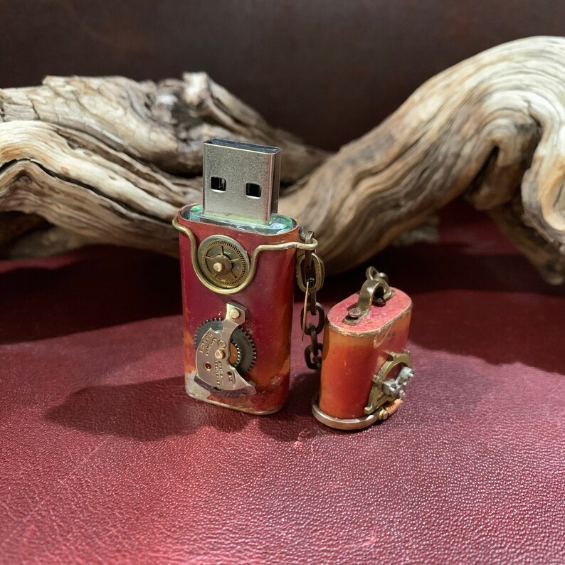 32GB Steampunk Flash Drive - Etsy
