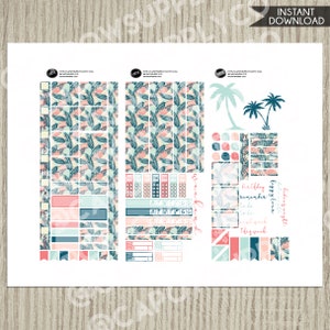 Printable Planner Stickers for Use With Hobonichi Weeks Weekly Layout ...