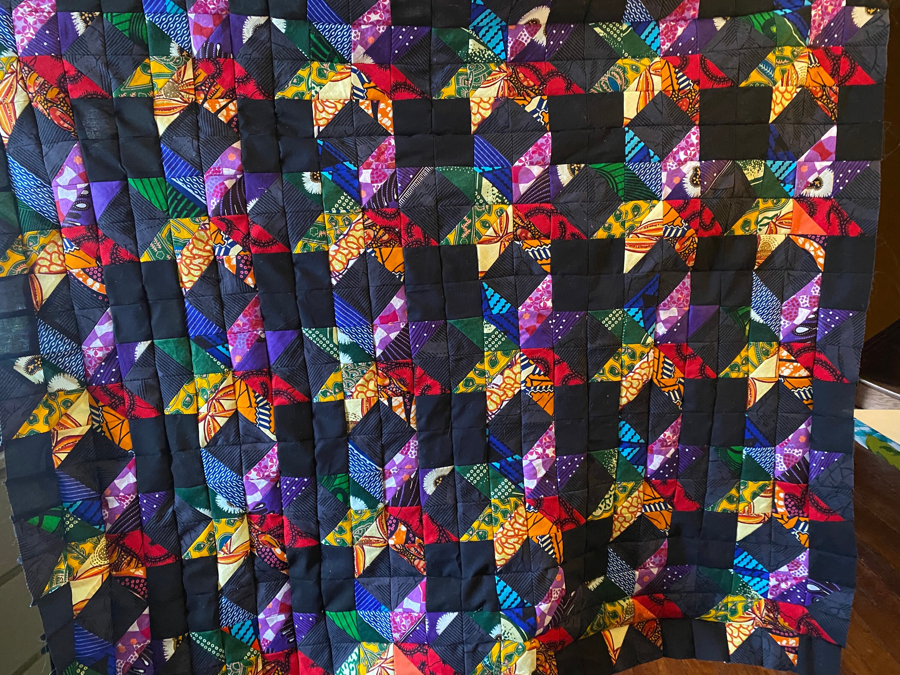 Starry Rainbow Quilt Pattern // Advanced Beginner Quilting Pattern ...