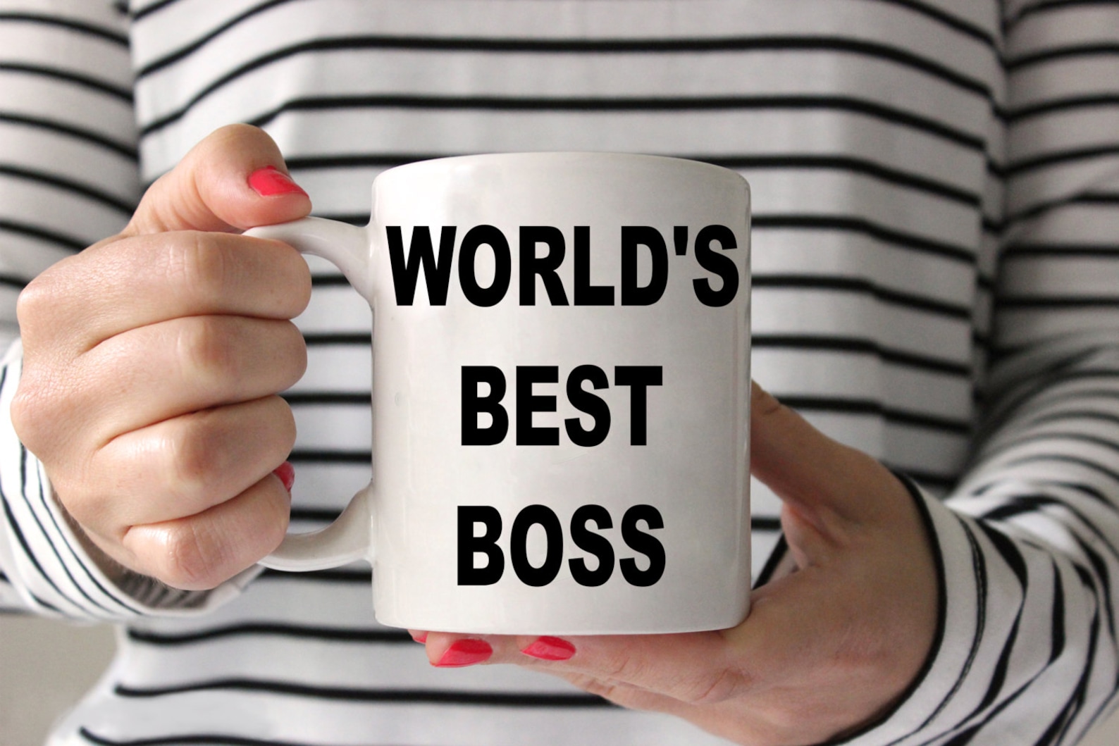Coffee Mug - World's Best Boss Coffee Mug - Funny Coffee Mug - Coffee ...