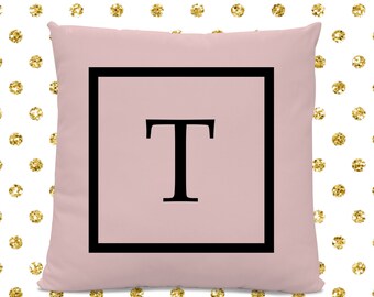 At Symbol Pillow Letter Pillow Pillow With Monogrammed - Etsy