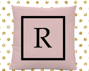 At Symbol Pillow Letter Pillow Pillow With Monogrammed - Etsy