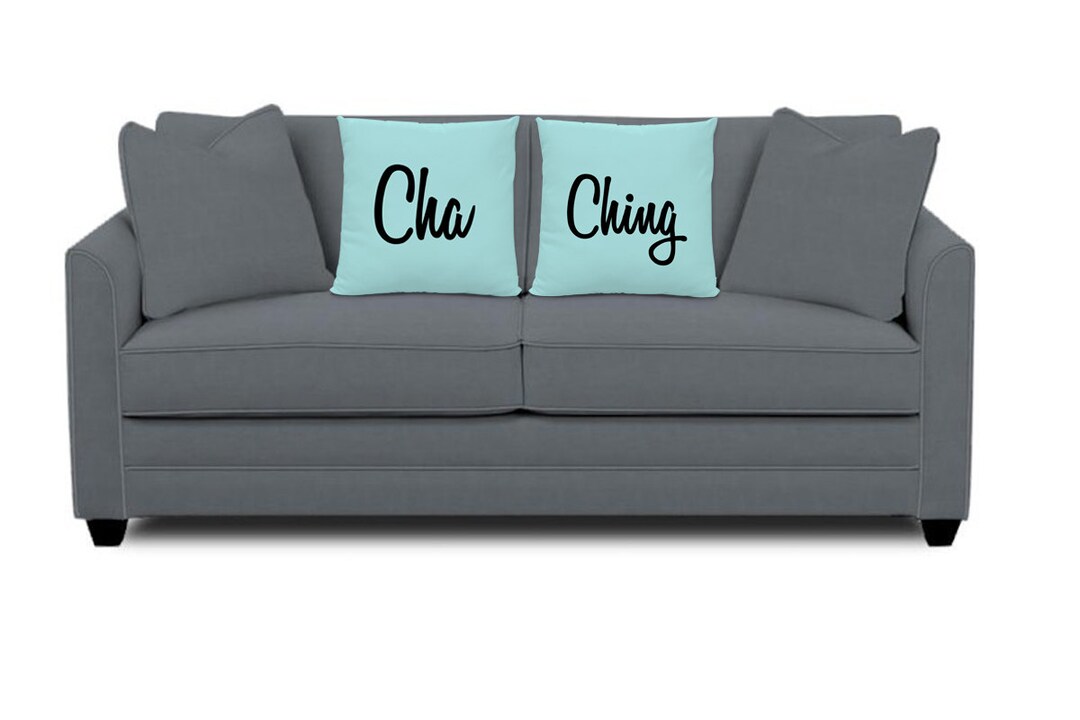 Cha-ching Pillows - Etsy Seller Pillow - Pillows for Etsy Sellers -set ...
