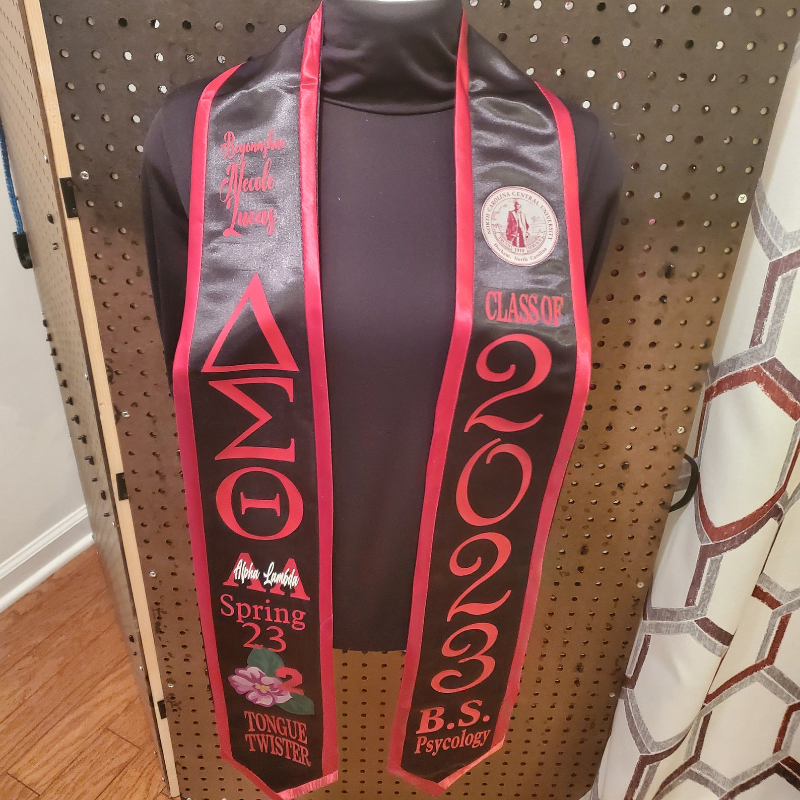 Custom Graduation Stole - Etsy