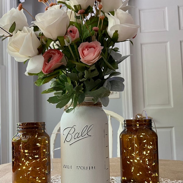 Mason Jar Container - Etsy