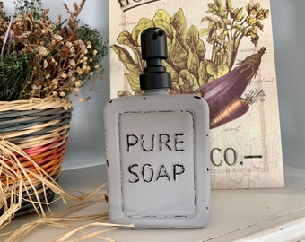Rustic Soap Dispenser | Etsy