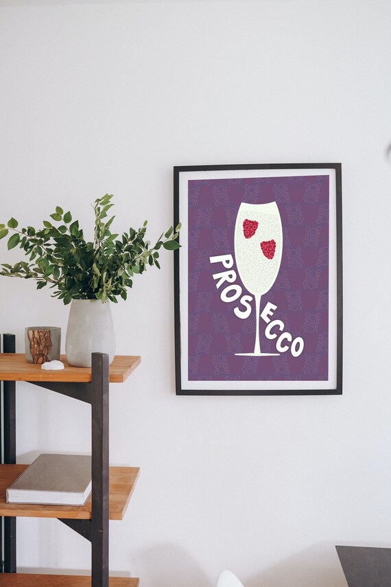 Prosecco Poster Print - Etsy