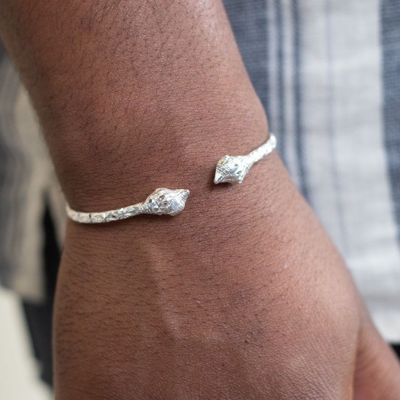 110 West Indian Bangle Conch Lambi Shell With Calypso Pattern Handmade ...